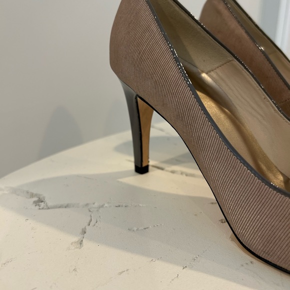 Reiss | Shoes | Reiss Taupe And Grey Heels | Poshmark